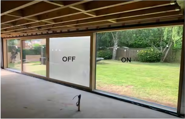 How do electric privacy windows work?